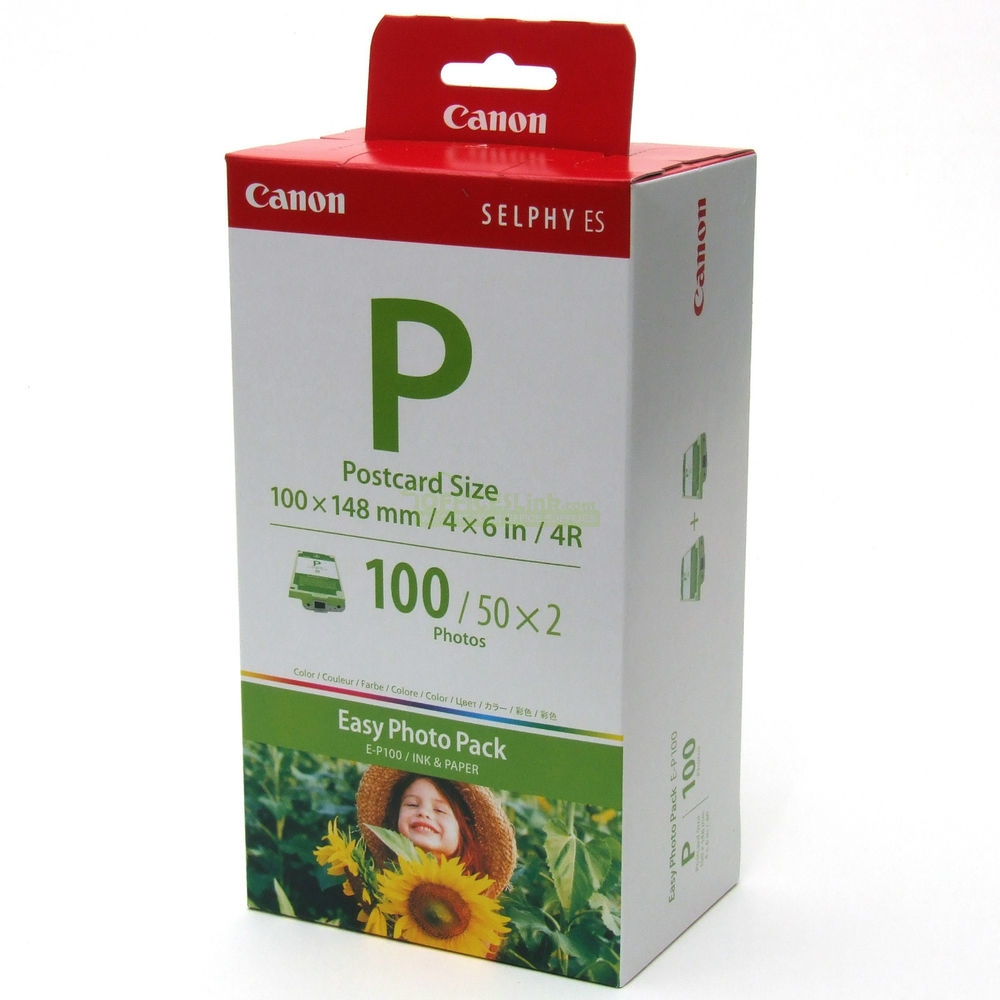 Canon E-P100-4R E-P100 Easy Photo Pack (4R,100shts)_相紙_商業用紙_辦公用紙 ...