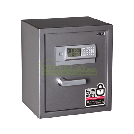 DELI 3653 防盜電子密碼夾萬保險箱 (W380 x D320 x H450mm)_防盜保險箱_夾萬_辦公傢俱_OFFICESLink ...